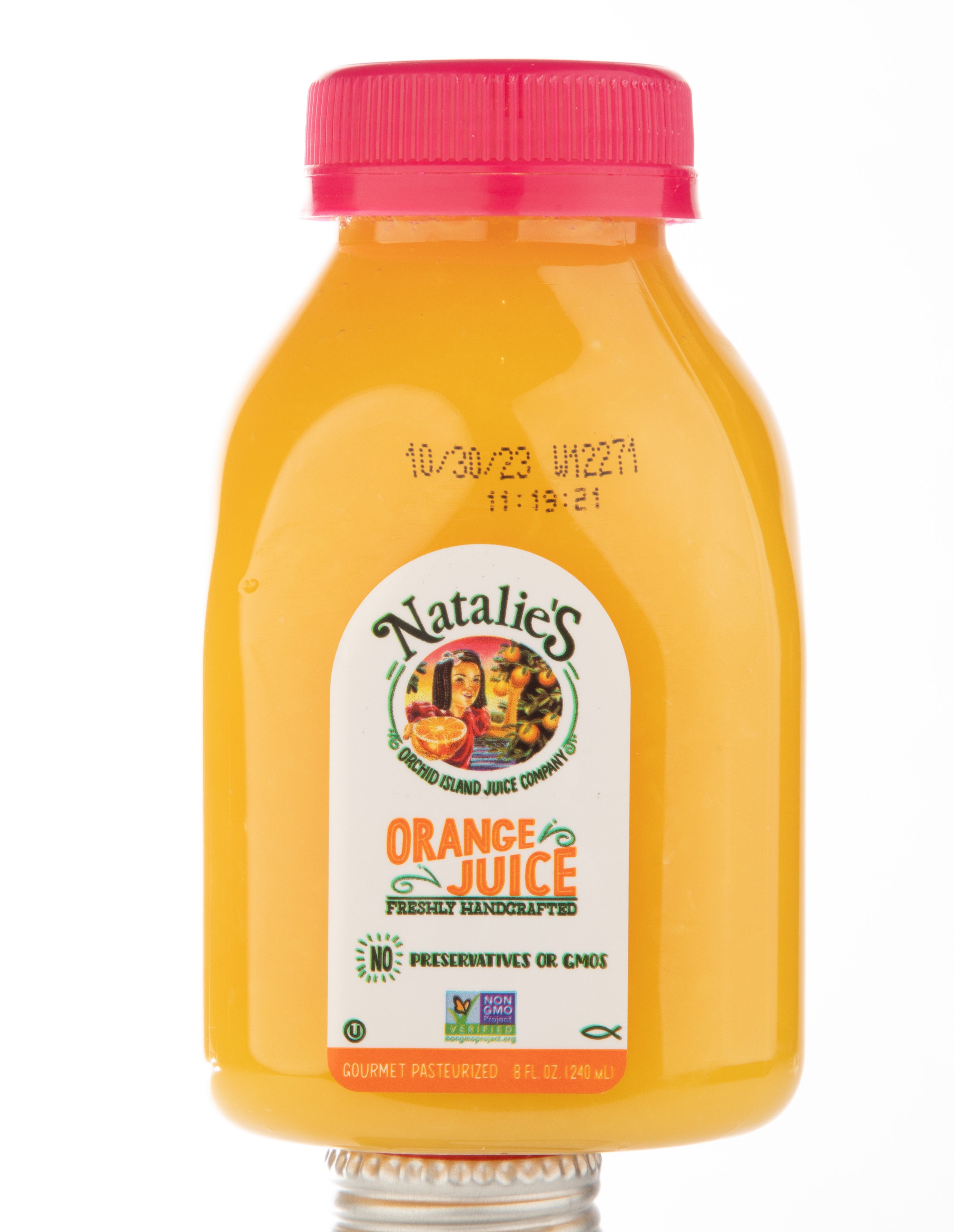 NATALIE'S ORANGE JUICE 8oz | Onboard Smart OTS